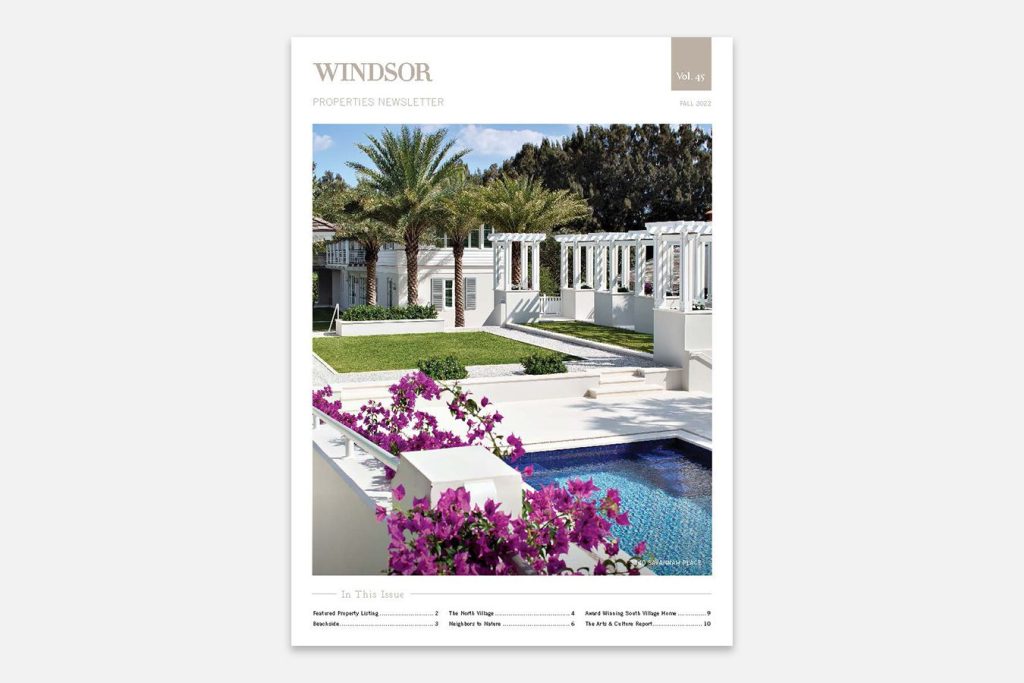 Properties Newsletter Fall 2022 - Windsor